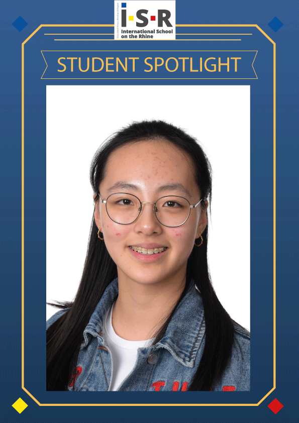 Student Spotlights: Spotlight On Our Student Lara - ISR International School on the Rhine